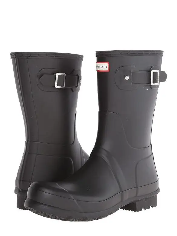Hunter Original Short Rain Boots - Black