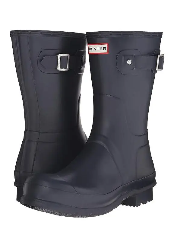 Hunter Original Short Rain Boots - Navy
