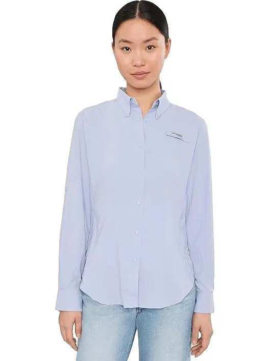Columbia Tamiami Ii Long Sleeve Shirt - Blue