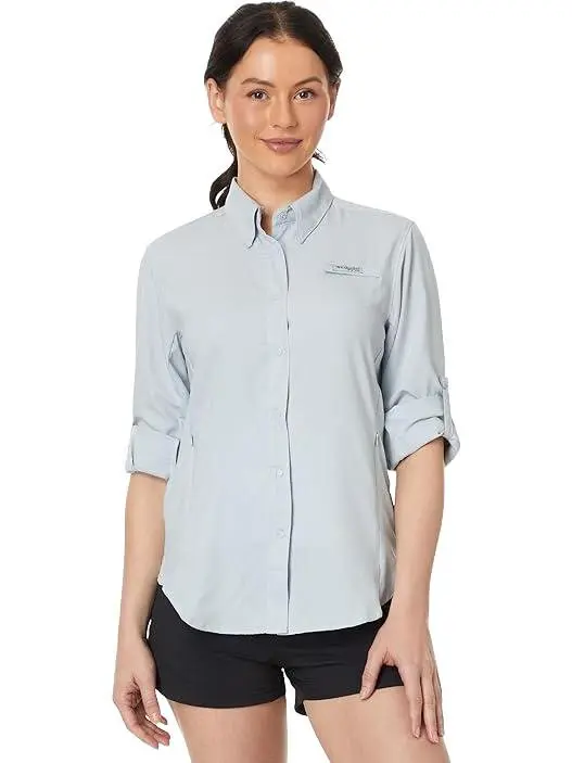 Columbia Tamiami Ii Long Sleeve Shirt - Gray