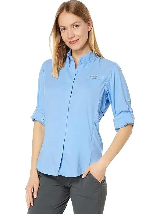 Columbia Tamiami Ii Long Sleeve Shirt - White
