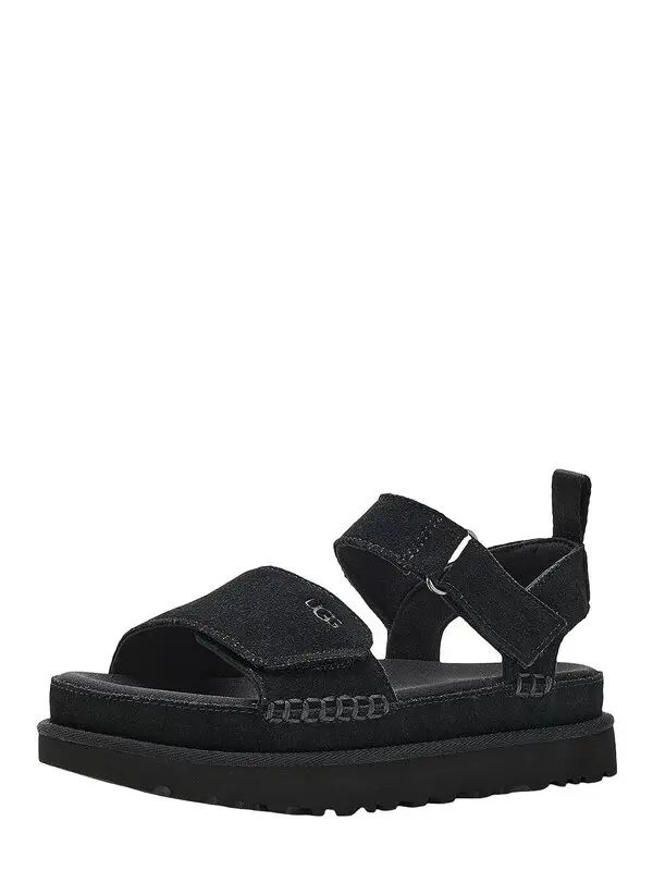 UGG Goldenstar Platform Sandals - Black