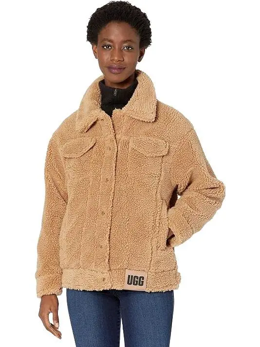 UGG Frankie Sherpa Trucker Jacket - Tan