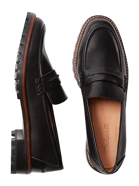 Madewell The Corinne Lugsole Loafer - Black