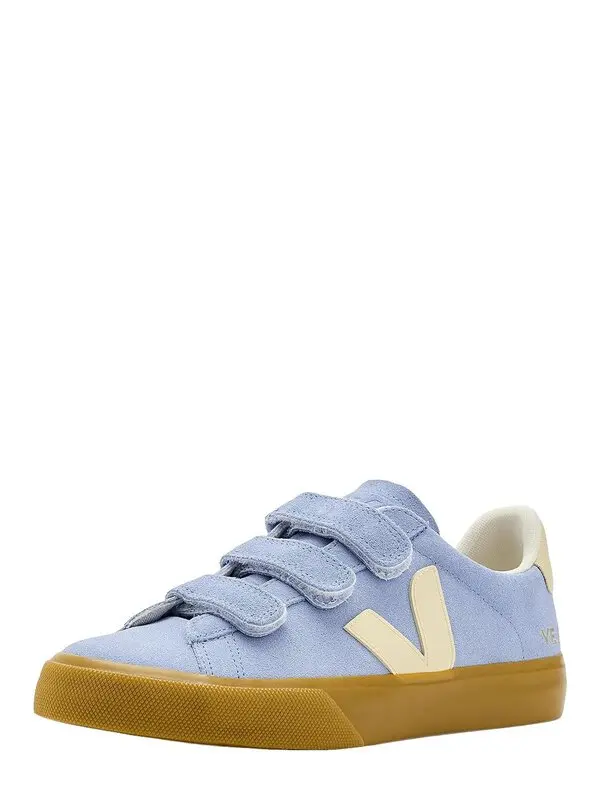 VEJA Recife Logo Low Top Sneakers With Hook And Loop Closure - Gray