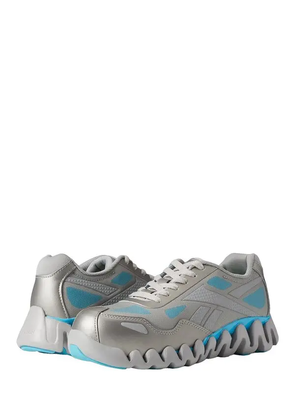 REEBOK Zig Pulse Eh Comp Toe Athletic Sneakers - Gray