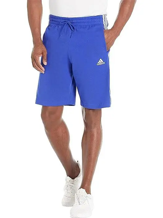 Adidas Essentials 3-stripes Single Jersey Shorts - Blue