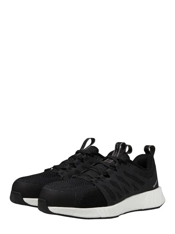 REEBOK Fusion Flexweave Composite Toe Athletic Shoes - Black