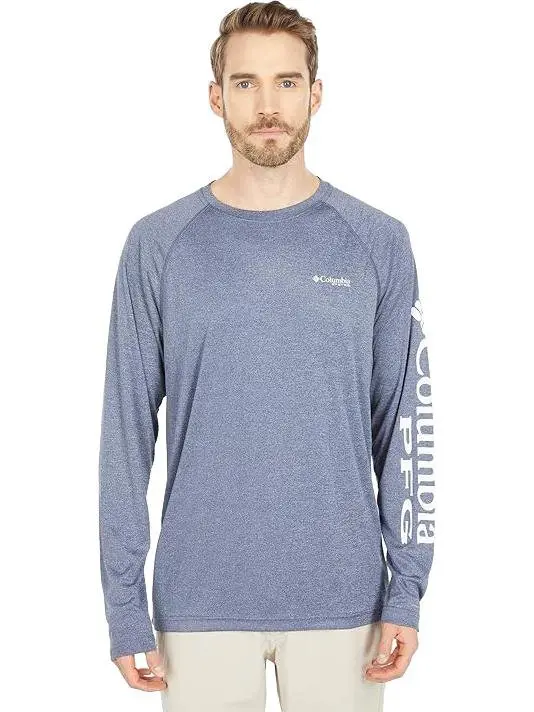 Columbia Performance Fishing Gear Long Sleeve Shirt - Blue