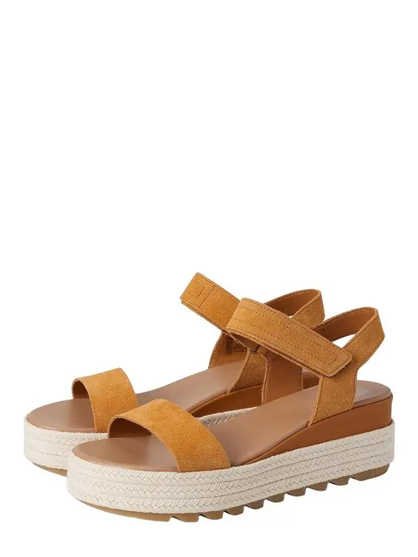 Sorel Cameron Flatform Sandal - Yellow