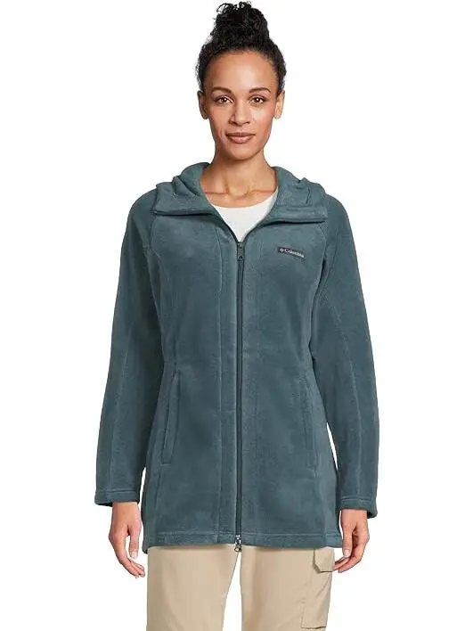 Columbia Benton Springs Ii Long Hoodie Coat - Blue