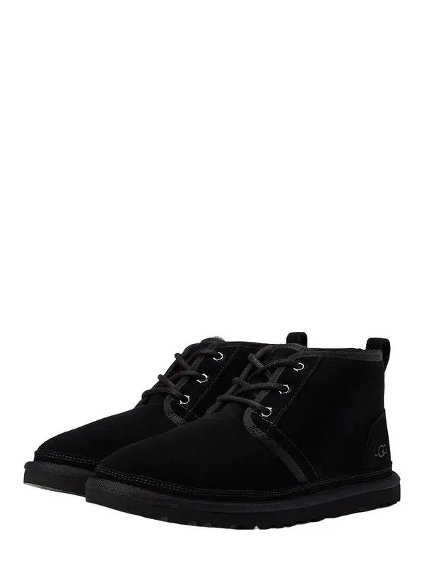 UGG Neumel Lace Up Casual Shoes - Black