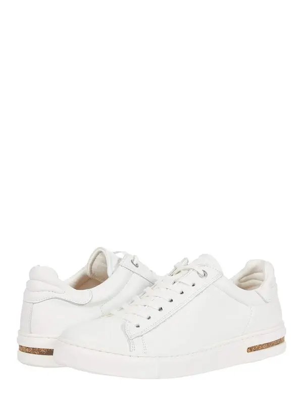 BIRKENSTOCK Bend Leather Lace-up Sneakers - Bone