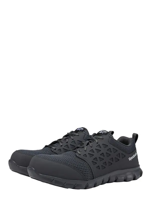 REEBOK Sublite Cushion Work Comp Toe Eh Athletic Shoes - Gray