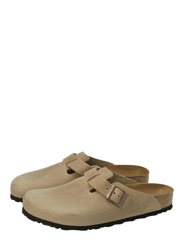 BIRKENSTOCK Boston Oiled Leather Clogs - Brown
