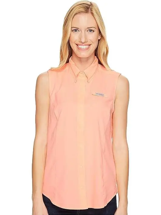 Columbia Tamiami Sleeveless Shirt - Pink