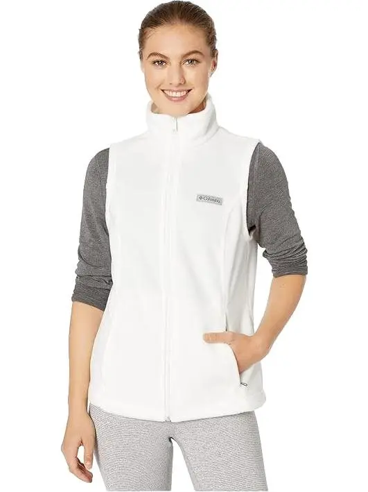 Columbia Benton Springs Fleece Vest - White
