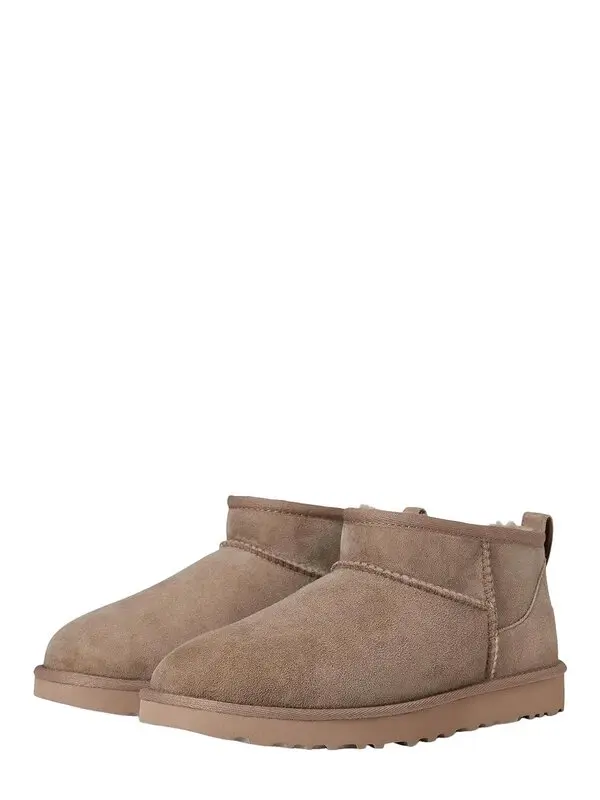 UGG Classic Ultra Mini Ankle Boots - Brown