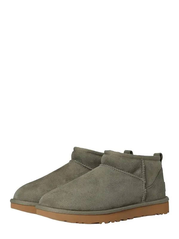 UGG Classic Ultra Mini Ankle Boots - Gray