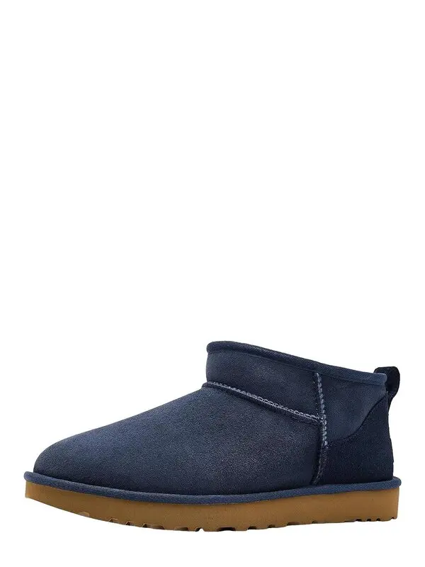 UGG Classic Ultra Mini Ankle Boots - Navy