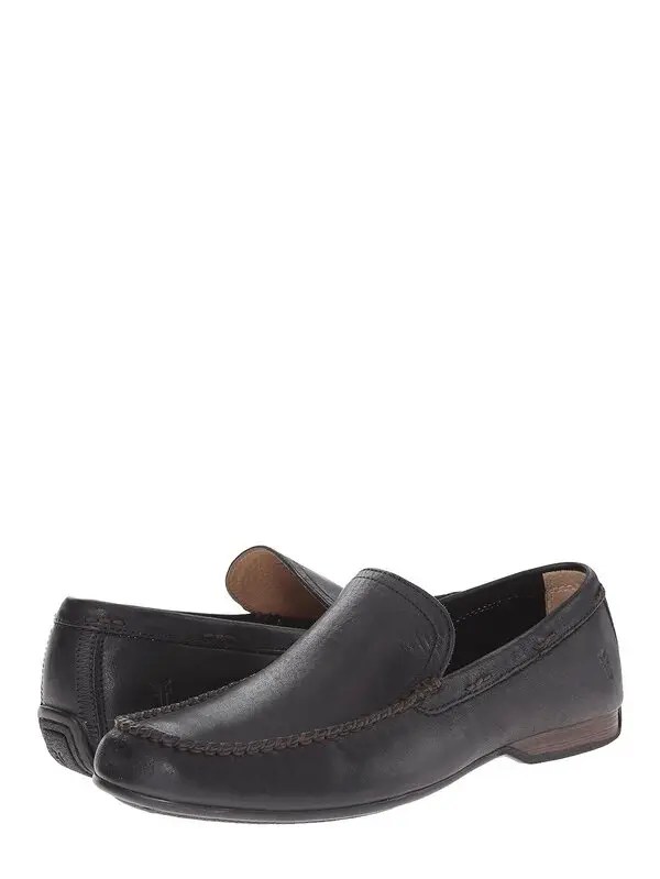 THE FRYE COMPANY Lewis Venetian Slip On Shoes - Black