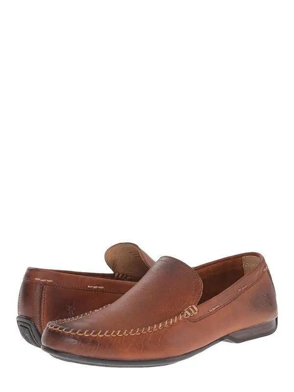 THE FRYE COMPANY Lewis Venetian Slip On Shoes - Brown