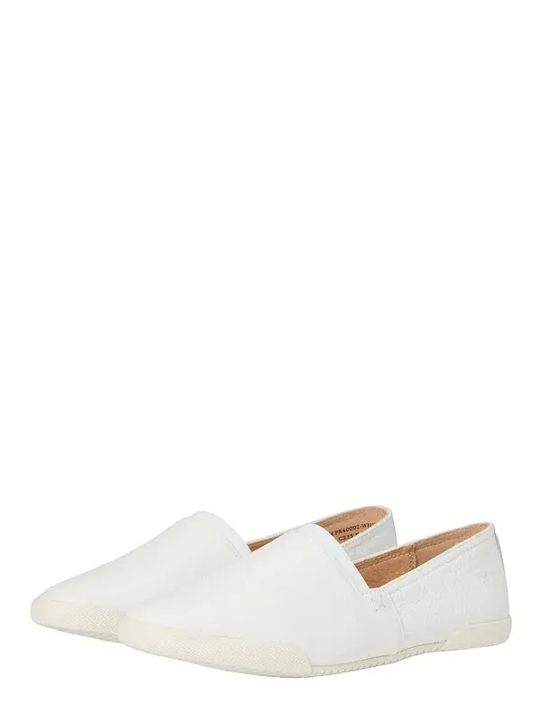 THE FRYE COMPANY Melanie Slip On Shoes - White