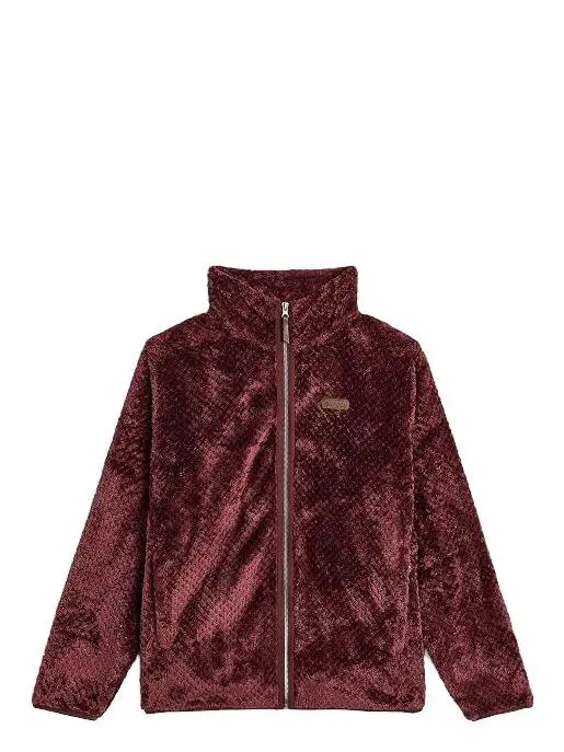Columbia Fire Side Ii Sherpa Full Zip Coat - Red