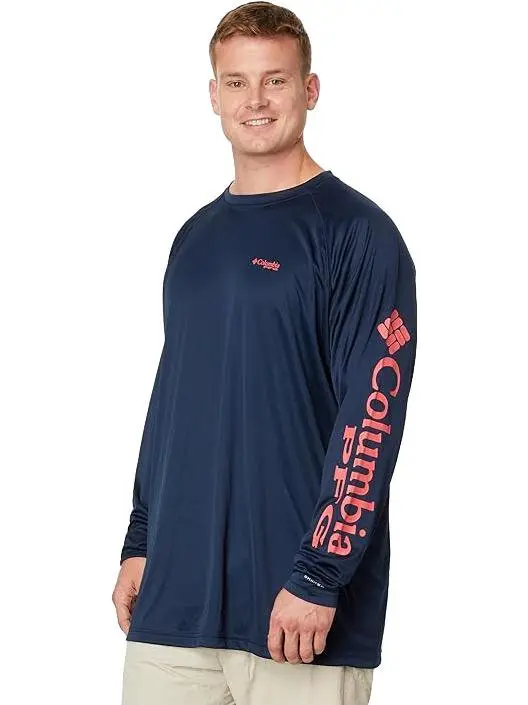Columbia Long Sleeve Pullover Shirt - Navy