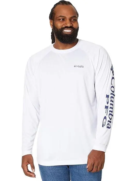Columbia Long Sleeve Pullover Shirt - White