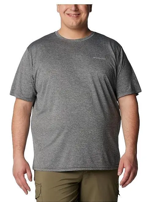 Columbia Big Tall Hiketm Crew Clothing Heather - Black
