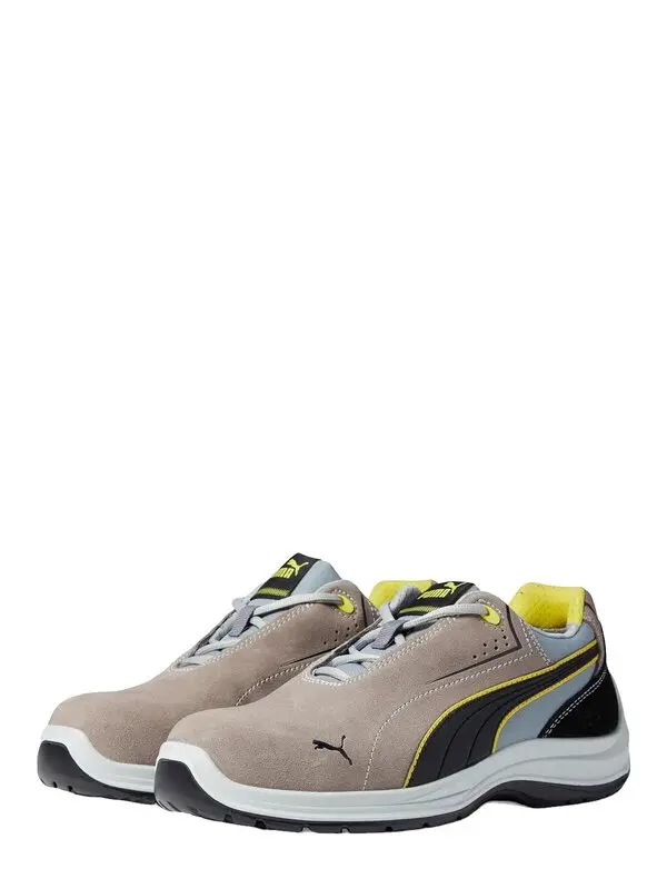 PUMA SAFETY Touring Low Top Lace-up Work Shoes - Tan