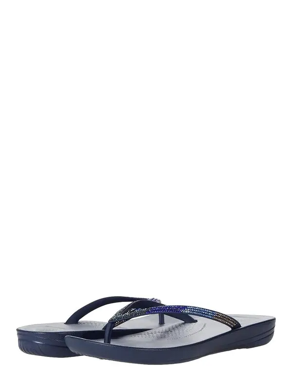 Fitflop Iqushion Ombre Sparkle Flip-flops - Navy
