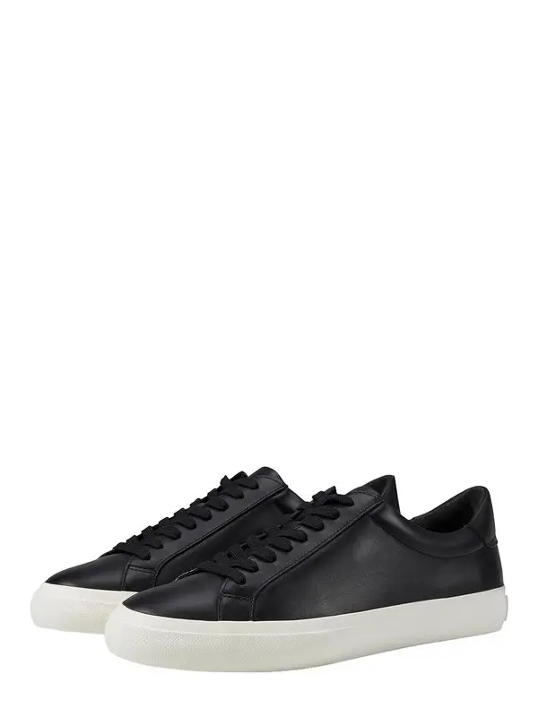 Vince Fulton Suede Lace-up Sneakers - Black