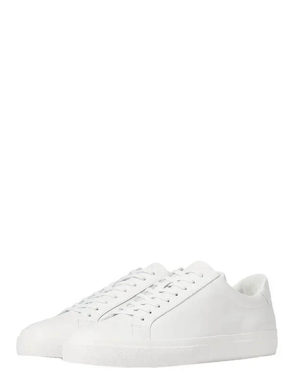 Vince Fulton Lace-up Suede Sneakers - Bone