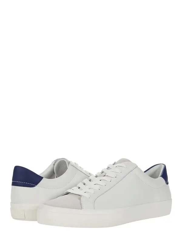 Vince Fulton Lace-up Suede Sneakers - White