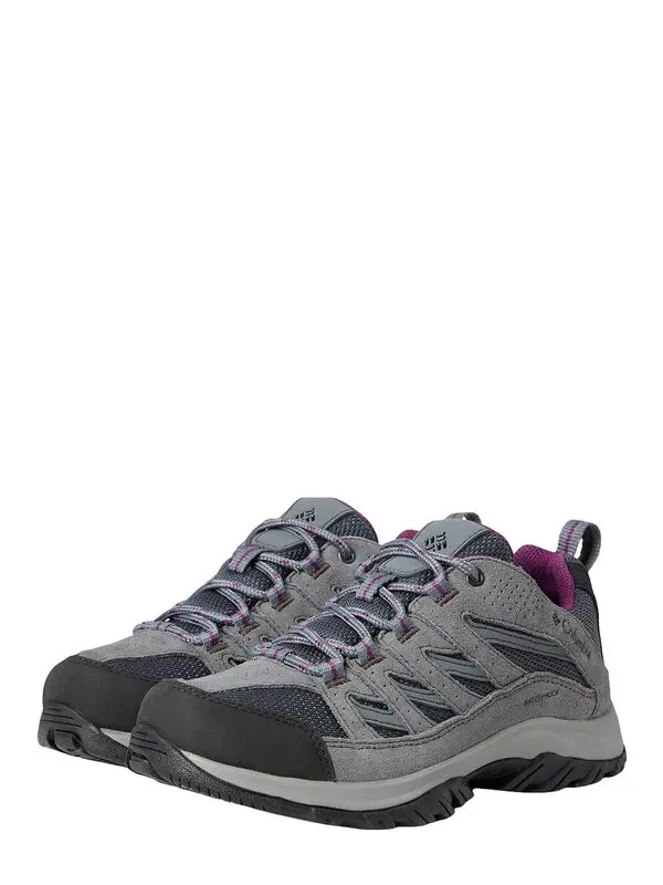 Columbia Crestwood Waterproof Trail Shoes - Graphite/wild Iris