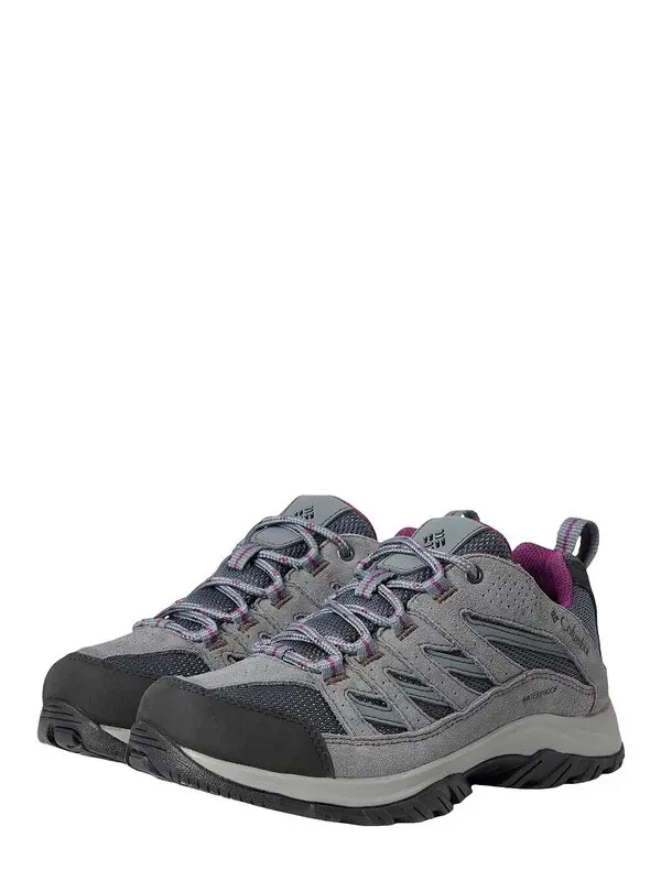 Columbia Crestwood Waterproof Trail Shoes - Pewter
