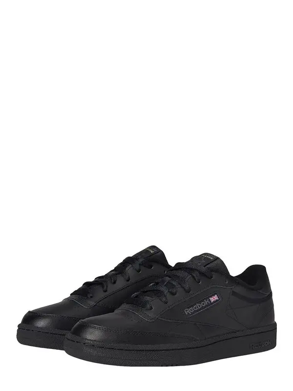 REEBOK Club C 85 Vintage Athletic Sneakers - Black