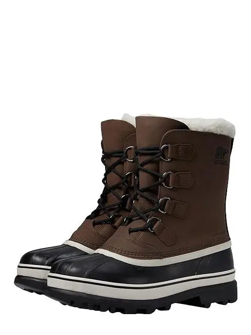 Sorel Caribou Waterproof Lace-up Boots - Brown