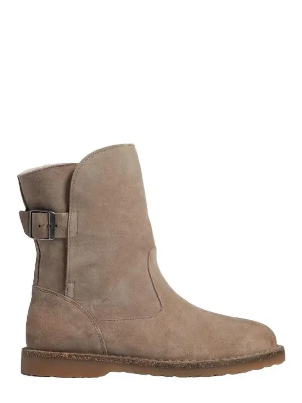 BIRKENSTOCK Uppsala Shearling Suede Boots - Taupe