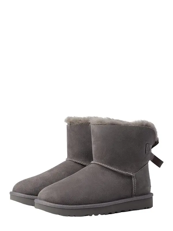 UGG Mini Bailey Bow Ii Boots - Gray