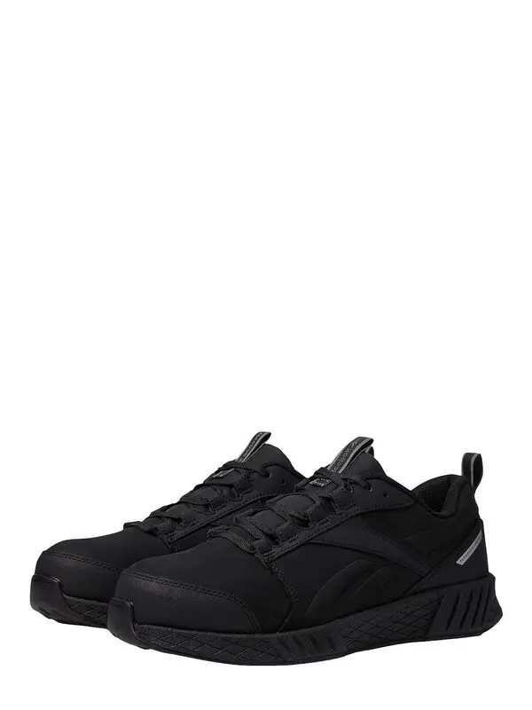 REEBOK Fusion Flexweave Composite Toe Athletic Shoes - Black
