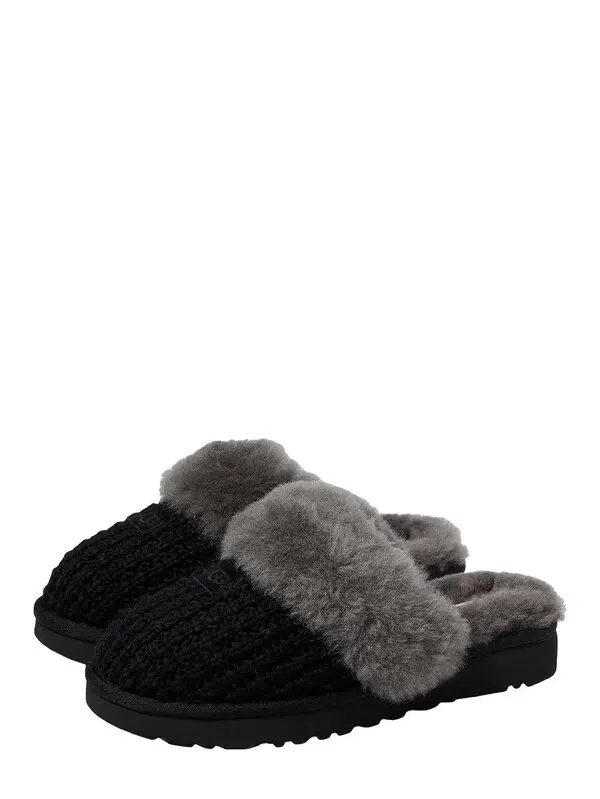 UGG Cozy Knit Slipper - Black