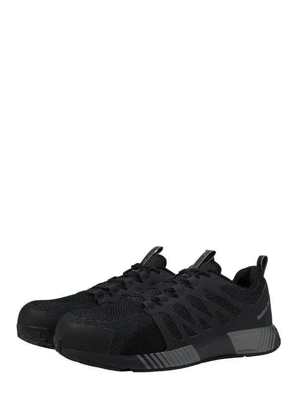 REEBOK Fusion Flexweave Cage Composite Toe Athletic Shoes - Black/grey