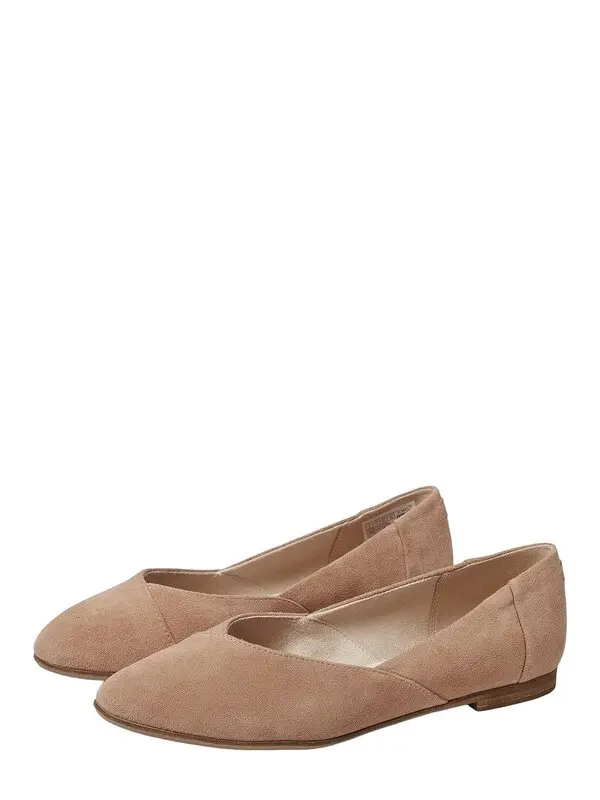 Toms Jutti Neat Flat Shoes - Brown