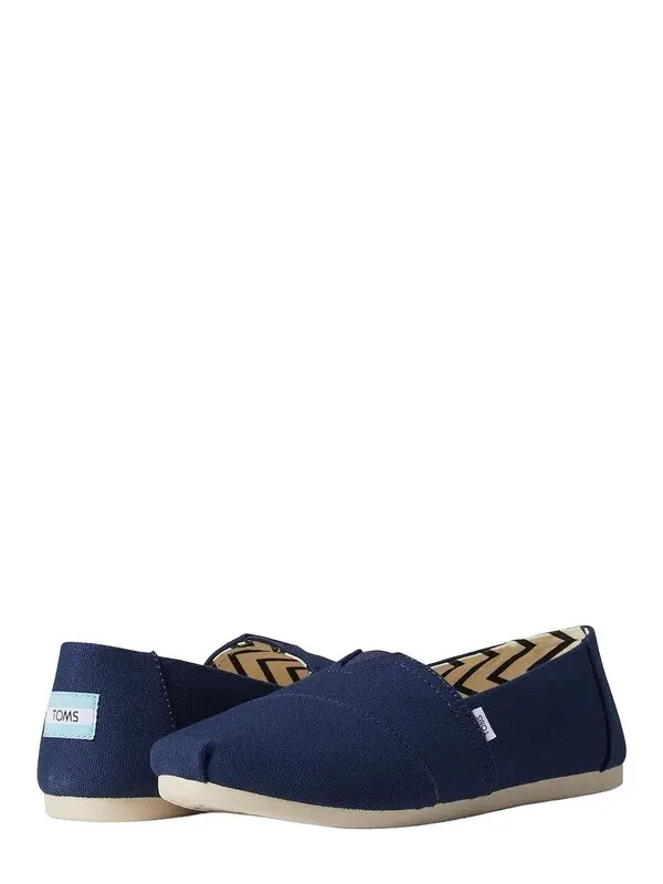 Toms Classic Alpargata Slip-on Shoes - Navy