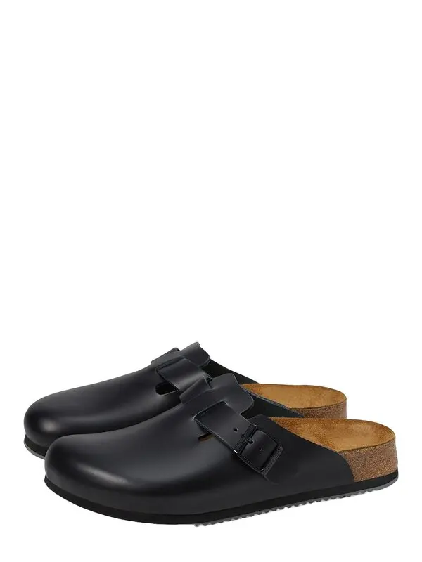 BIRKENSTOCK Boston Super Grip Clogs - Black