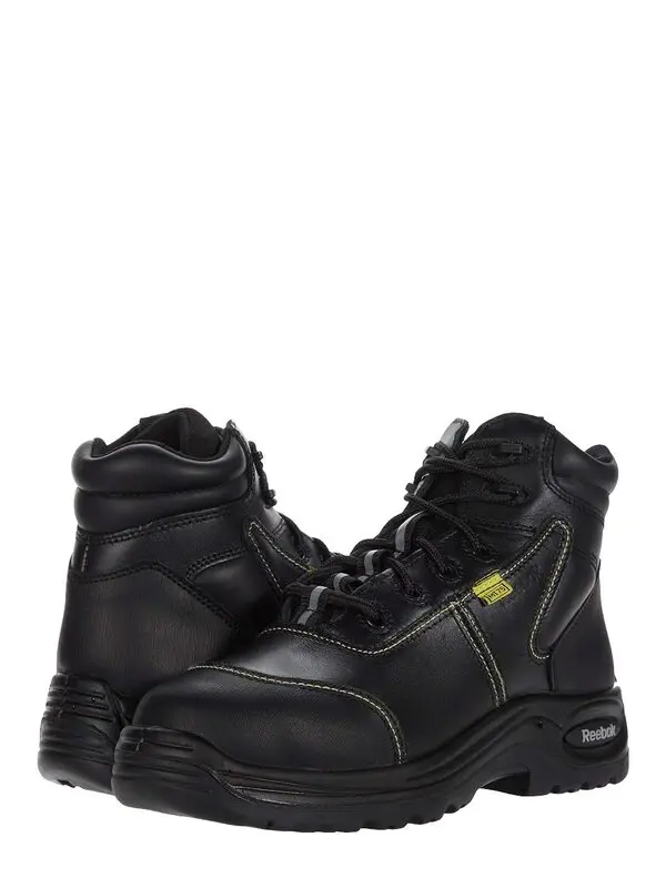 REEBOK Trainex Composite Toe Lace-up Work Boots - Black
