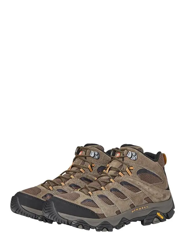 Merrell Moab 3 Mid Waterproof Hiking Boots - Brown